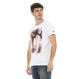 Trussardi T-Shirt Herren Gr&ouml;&szlig;e M sand / schoko / rot / schwarz