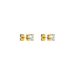PURELEI Ohrringe 'Pristine' Damen Gr&ouml;&szlig;e one size gold / transparent