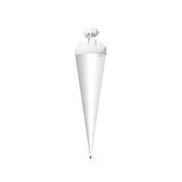 Roth Bastel-Schult&uuml;te gro&szlig; wei&szlig; 70 cm Filzverschluss wei&szlig; in Wei&szlig; | Gr.: onesize