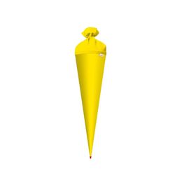 Roth Bastel-Schult&uuml;te gro&szlig; gelb 70 cm Filzverschluss gelb in Gelb | Gr.: onesize