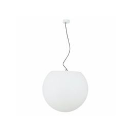 Licht-Erlebnisse Au&szlig;en Pendelleuchte &Oslash; 60 x (T)140 cm in Wei&szlig; | Gr.: onesize
