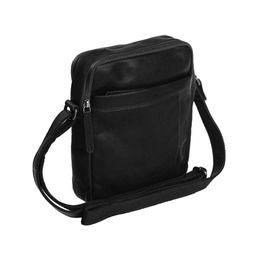 The Chesterfield Brand Wax Pull Up Umh&auml;ngetasche Leder 19.5 cm in schwarz | Gr.: onesize