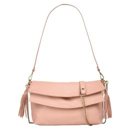Samantha Look Umh&auml;ngetasche echt Leder in rosa | Gr.: onesize