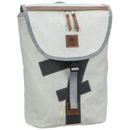 360grad 360 grad Rucksack Landgang Mini in Wei&szlig;/Grau mit grauer Zahl | Gr.: onesize