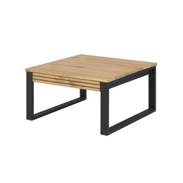 home24 Massiver Couchtisch Kelemu Typ B in Eiche | Gr.: onesize