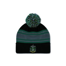 logoshirt M&uuml;tze 'Harry Potter - Slytherin' Herren Gr&ouml;&szlig;e One Size blau / gelb / dunkelgr&uuml;n / schwarz