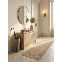 KADIMA DESIGN Schuhkipper SPLIT Modern 80 x 47 x 24 cm Holz Schuhregal 1 in Sonoma | Gr.: onesize