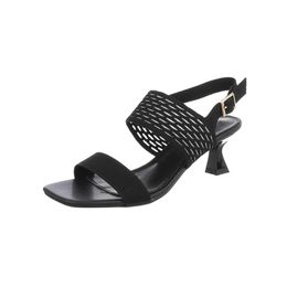 Ital-Design High-Heel Sandalette in Schwarz | Gr.: 37
