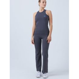 Sportkind Sporttop 'Tanktop High Neck' M&auml;dchen Gr&ouml;&szlig;e 158 grau