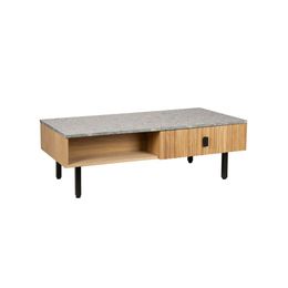 home24 Couchtisch NYAM in Eiche / Schwarz | Gr.: onesize