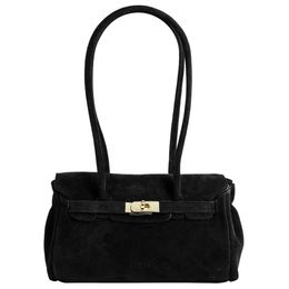Forty degrees Handtasche Forviata echt Leder in schwarz | Gr.: onesize