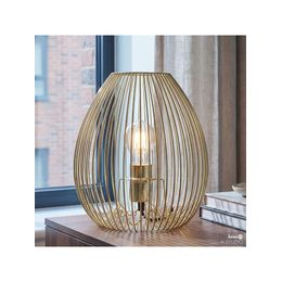 home24 Tischleuchte ROCAR in Gold | Gr.: onesize