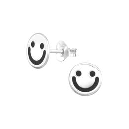 Alexander York Ohrringe, Ohrstecker SMILEY in 925 Sterling Silber, 2-tlg. | Gr.: onesize