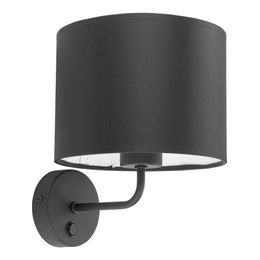 Licht-Erlebnisse Wandlampe (B)20 x (H)24 cm in Schwarz | Gr.: onesize