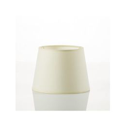 Licht-Erlebnisse Lampenschirm &Oslash; 19.5 x (H)14 cm in Ecru | Gr.: onesize