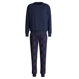 Calida Pyjama lang 'Relax Comfy' Herren Gr&ouml;&szlig;e S marine