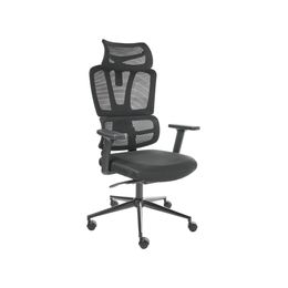 Beliani Professioneller B&uuml;rostuhl OMEGA in Schwarz - (W) 65 x (H) 129 x (L) 65 cm | Gr.: onesize
