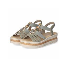 Rieker Sandalette in green | Gr.: 42