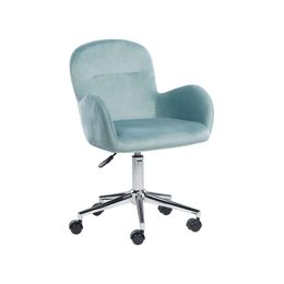 Beliani B&uuml;rostuhl PRIDDY in Gr&uuml;n - (W) 60 x (H) 79 x (L) 60 cm | Gr.: onesize