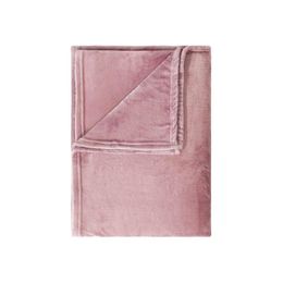 Butlers Fleecedecke LAZY DAYS in Rosa | Gr.: onesize