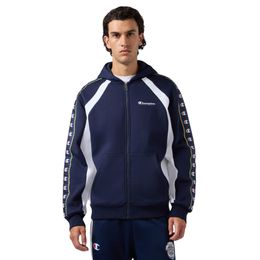 Champion Zip-Up Hoodie 'FULL ZIP HOODIE SWEATSHIRT NAVY' male size L Blue