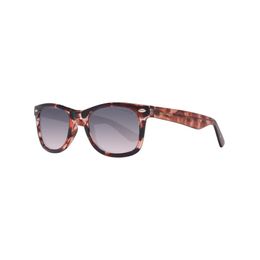 Skechers Unisex Sonnenbrille Rechtwinklig Rot | Gr.: onesize