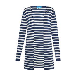 SANIKA Knit Cardigan female size S marine blue / White