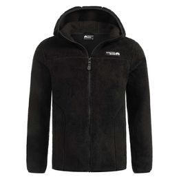 Arctic Seven Fleecejacke 'AS413 ' Herren Gr&ouml;&szlig;e L schwarz / wei&szlig;