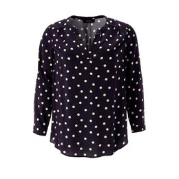 Aniston Bluse Damen Gr&ouml;&szlig;e 4XL schwarz / wei&szlig;
