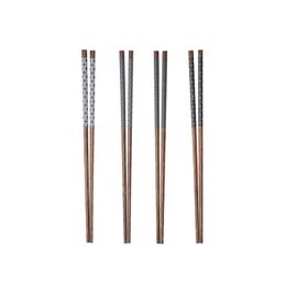 Butlers Essst&auml;bchen MIKADO 4er-Set in Braun | Gr.: onesize