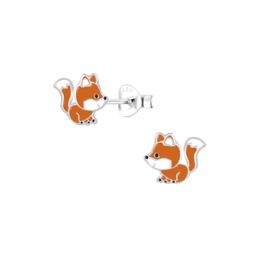 Alexander York Ohrstecker FUCHS in 925 Sterling Silber, 2-tlg. | Gr.: onesize