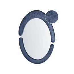 Beliani Wandspiegel MASSAY in Blau - (W) 53 x (H) 90 x (L) 3 cm Vertikal | Gr.: onesize