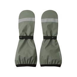 Reima Regenhandschuhe 'Puro' M&auml;dchen Gr&ouml;&szlig;e XS silbergrau / oliv / schwarz