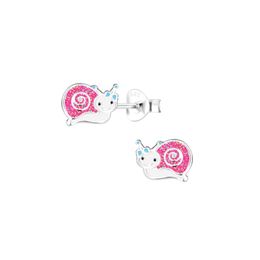 Alexander York Kinderohrstecker SCHNECKE mit Glitzer, 2-tlg. | Gr.: onesize