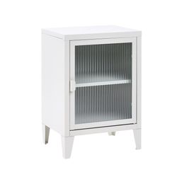 Beliani B&uuml;roschrank ORETI in Grau - (W) 40 x (H) 57 x (L) 30 cm | Gr.: onesize
