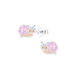 Alexander York Ohrringe, Ohrstecker SCHNECKE in 925 Sterling Silber, 2-tlg. | Gr.: onesize