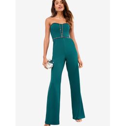 Lipsy Jumpsuit Damen Gr&ouml;&szlig;e M cyanblau