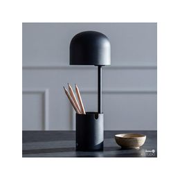 home24 Akku-Tischleuchte NALGA in Schwarz | Gr.: onesize