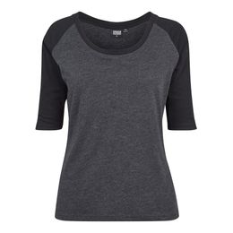 Urban Classics T-Shirt in charcoal/black | Gr.: L