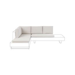 Beliani Kissenbezug LANCIANO in Wei&szlig; - (W) 210 x (H) 8 x (L) 72 cm | Gr.: onesize