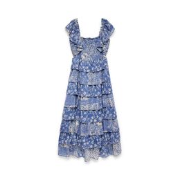 V&eacute;ro Moda Vero Moda Mehrlagiges Kleid in Nebulas Blue | Gr.: S