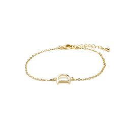 Luxenter bracelet with 18-K yellow gold finish - Alphabet | Gr.: onesize