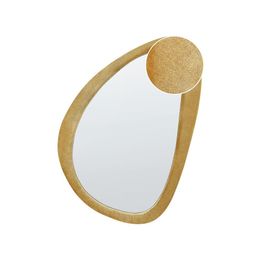 Beliani Wandspiegel VENAS in Gelb - (W) 61 x (H) 91 x (L) 3 cm Vertikal | Gr.: onesize