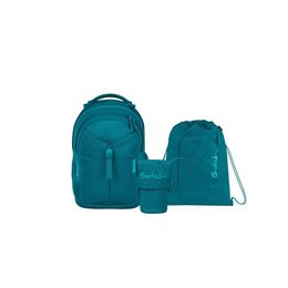 Satch Schulrucksack-Set MATCH "Deep Petrol" 3-teilig in Blau | Gr.: onesize