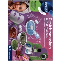 Clementoni Spiel - Gesichtsmasken selbst machen (Experimentierkasten) | Gr.: onesize