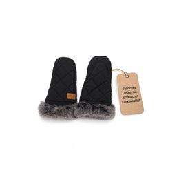 fillikid Handw&auml;rmer Nuuk Exklusiv in Schwarz | Gr.: onesize