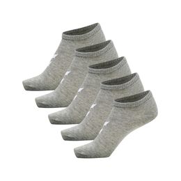 Hummel Ankle Socken Hmlmatch Kinder in GREY MELANGE/GREY MELANGE | Gr.: 24-27