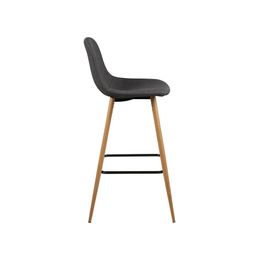 ebuy24 Barhocker Wilma Grau 2er Set | Gr.: onesize