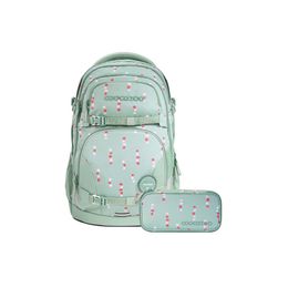 Coocazoo PORTER Dancing Dots, inkl. M&auml;ppchen, 2 teilig in T&uuml;rkis | Gr.: onesize