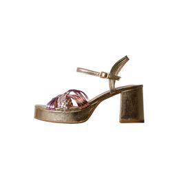 Super Mode Sandals 'Sandalen mit Absatz von R and Be' female size 39 Copper / Rose gold